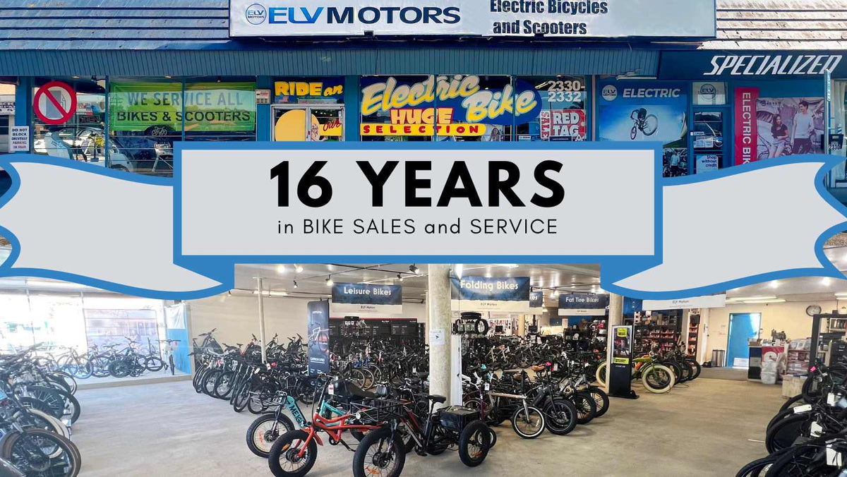 ELV Motors: Top E-Bikes Near You, Santa Clara & in Northern California