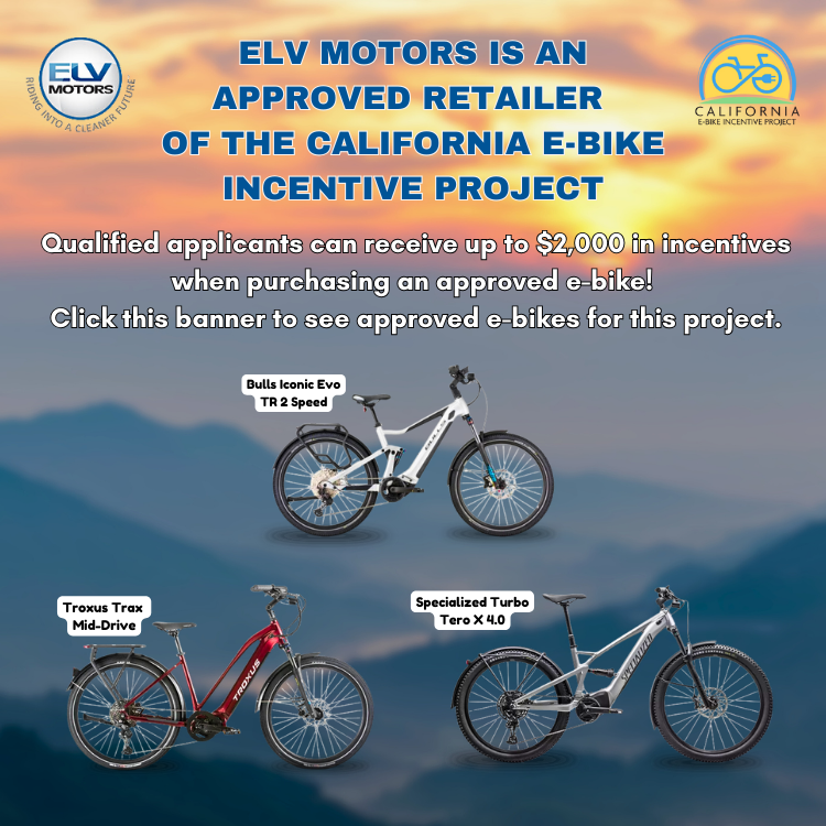 ELV Motors: Top E-Bikes Near You, Santa Clara & in Northern California